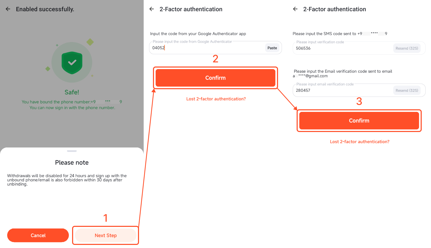 How To Disable Sms Email Manually When Logged In [app] Pionex Help Center
