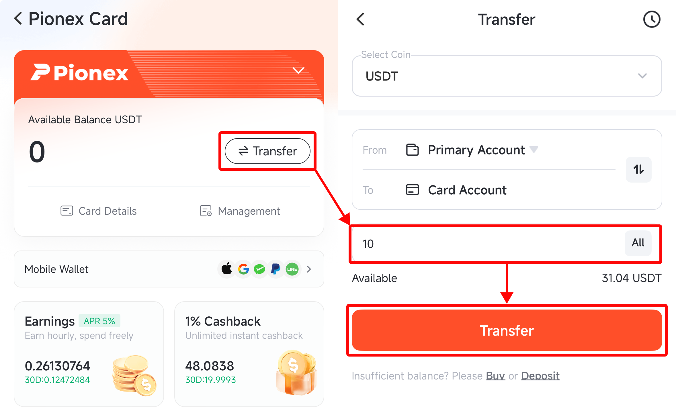 Pionex Card – Feature Overview – Pionex Help Center