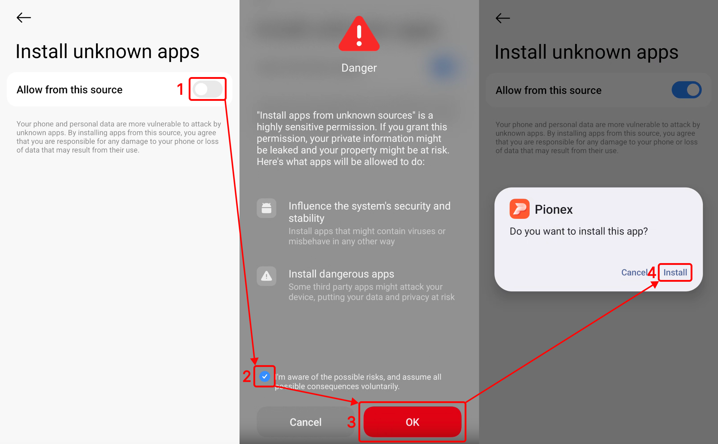 Pionex Android App Installation Guide – Pionex Help Center