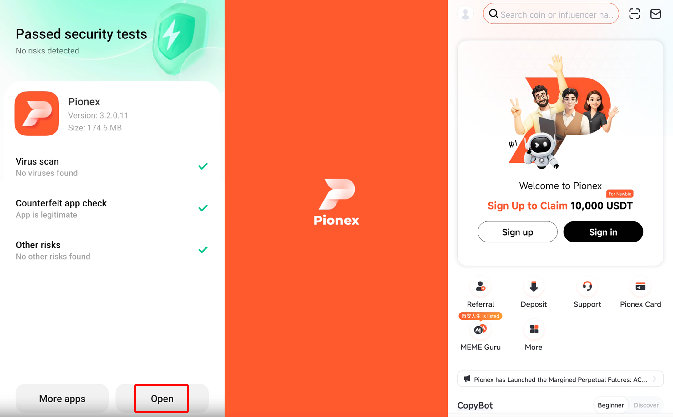 Pionex Android App Installation Guide – Pionex Help Center